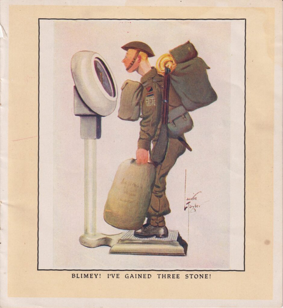Vintage Print, Blimey! I've gained three stone! 1909 ca. • Antiche ...